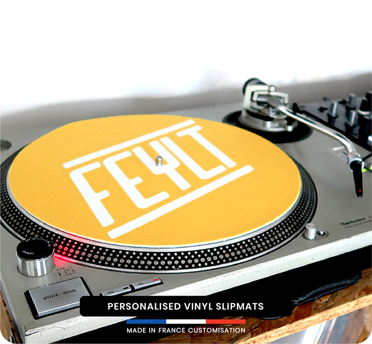 Custom Turntable Slipmat | Feylt